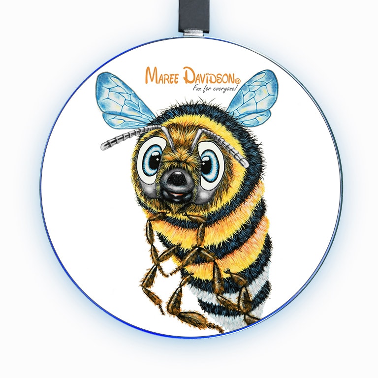 Bevan the Bumblebee - Wireless Phone Charger