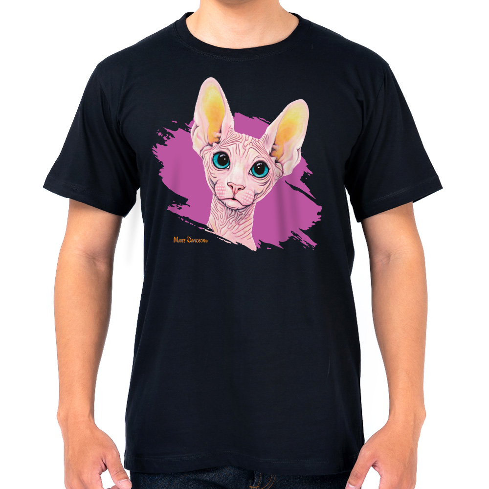 Madame Meow - Unisex T-Shirts by Maree Davidson