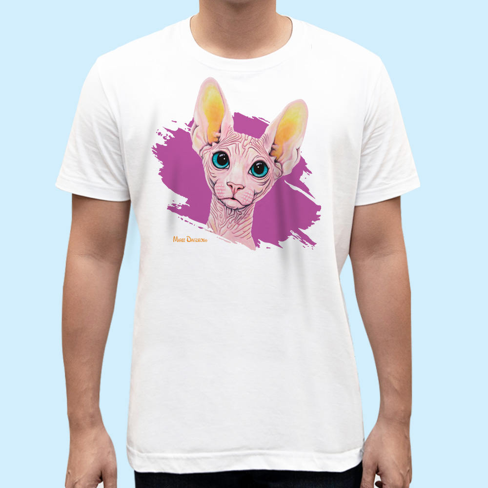 Madame Meow - Unisex T-Shirts by Maree Davidson