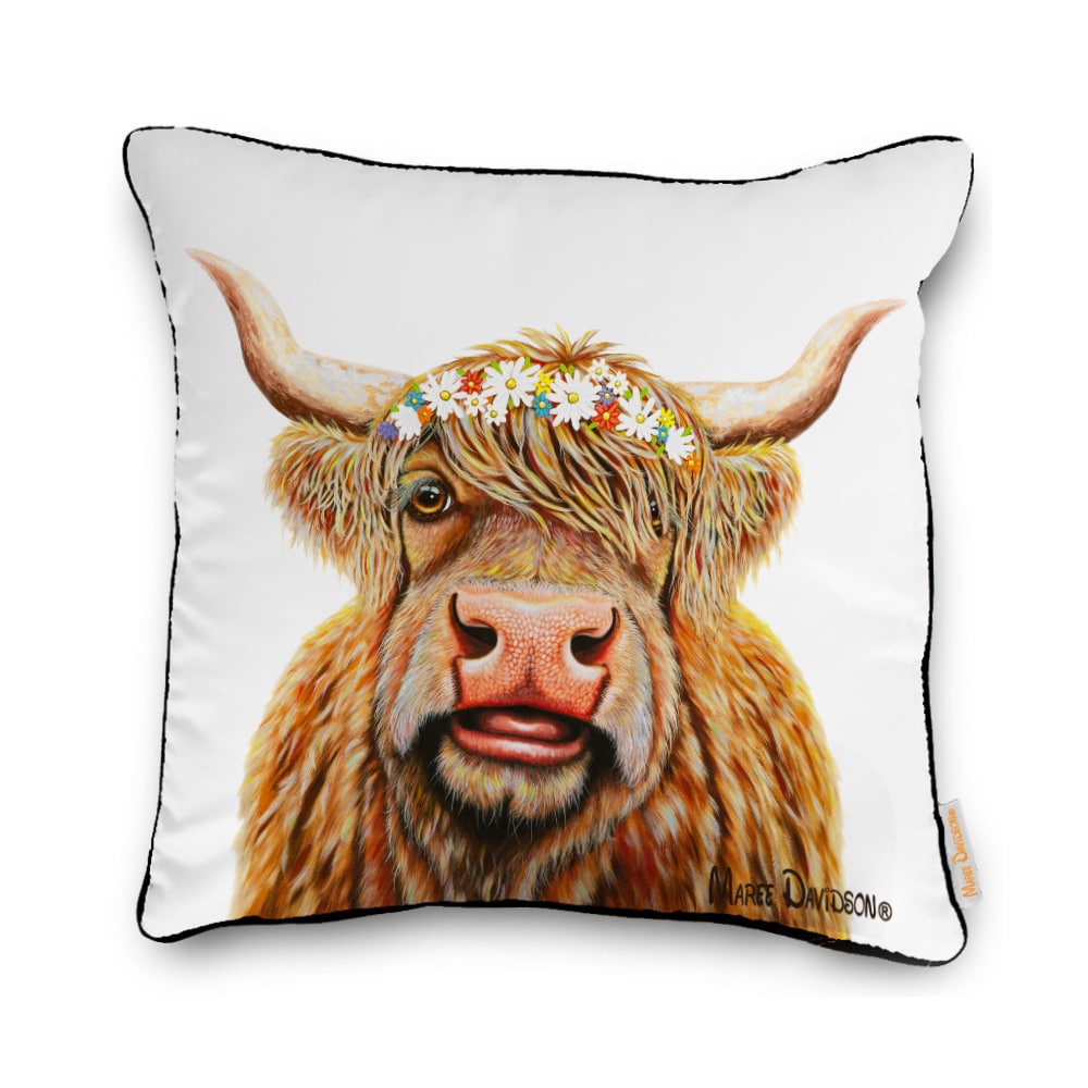 Meadow the Highland Cow - Cushion Cover