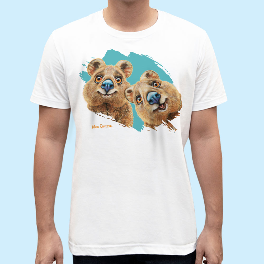 Meet the Quokkas - Unisex T-Shirts by Maree Davidson
